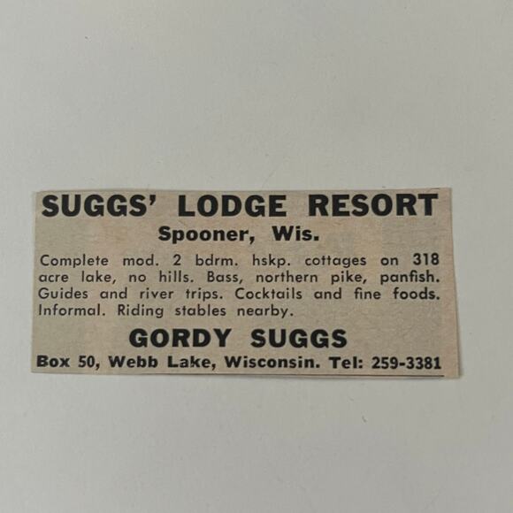None and/or Unknown | Other | Suggs Lodge Resort Riding Stables Gordy ...